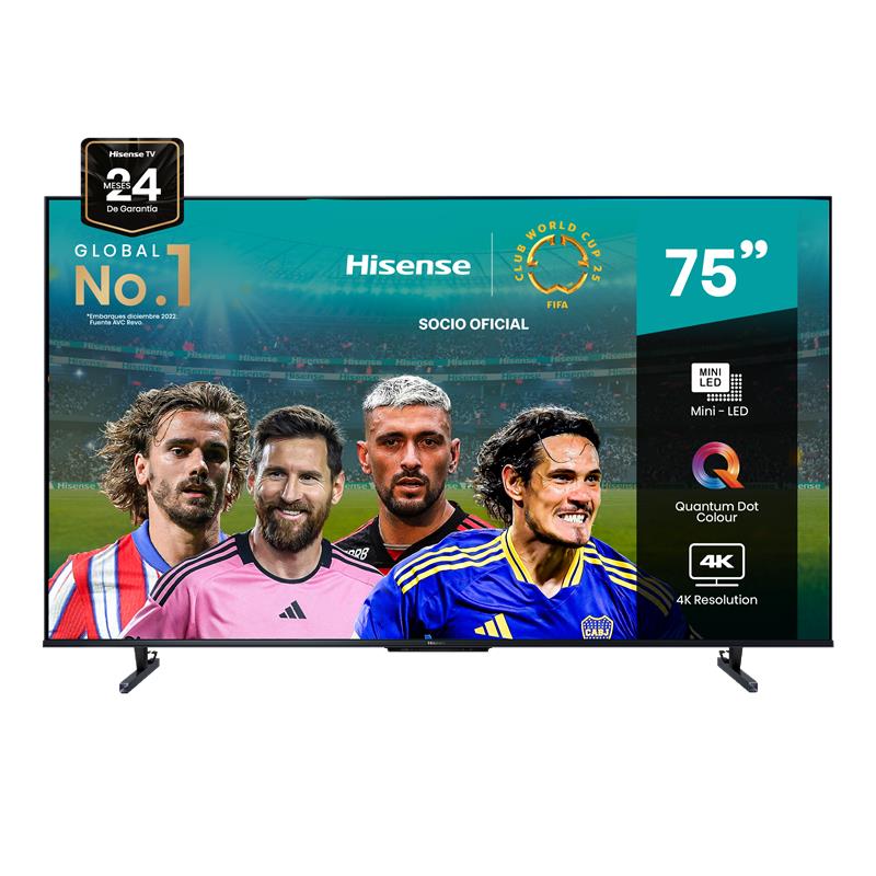 Smart TV Hisense 75" Serie U8K | Tienda Diggit